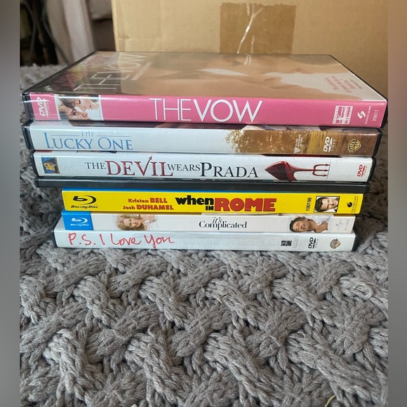 Media | Chick Flick Romance Romantic Comedy Dvd Bundle | Poshmark